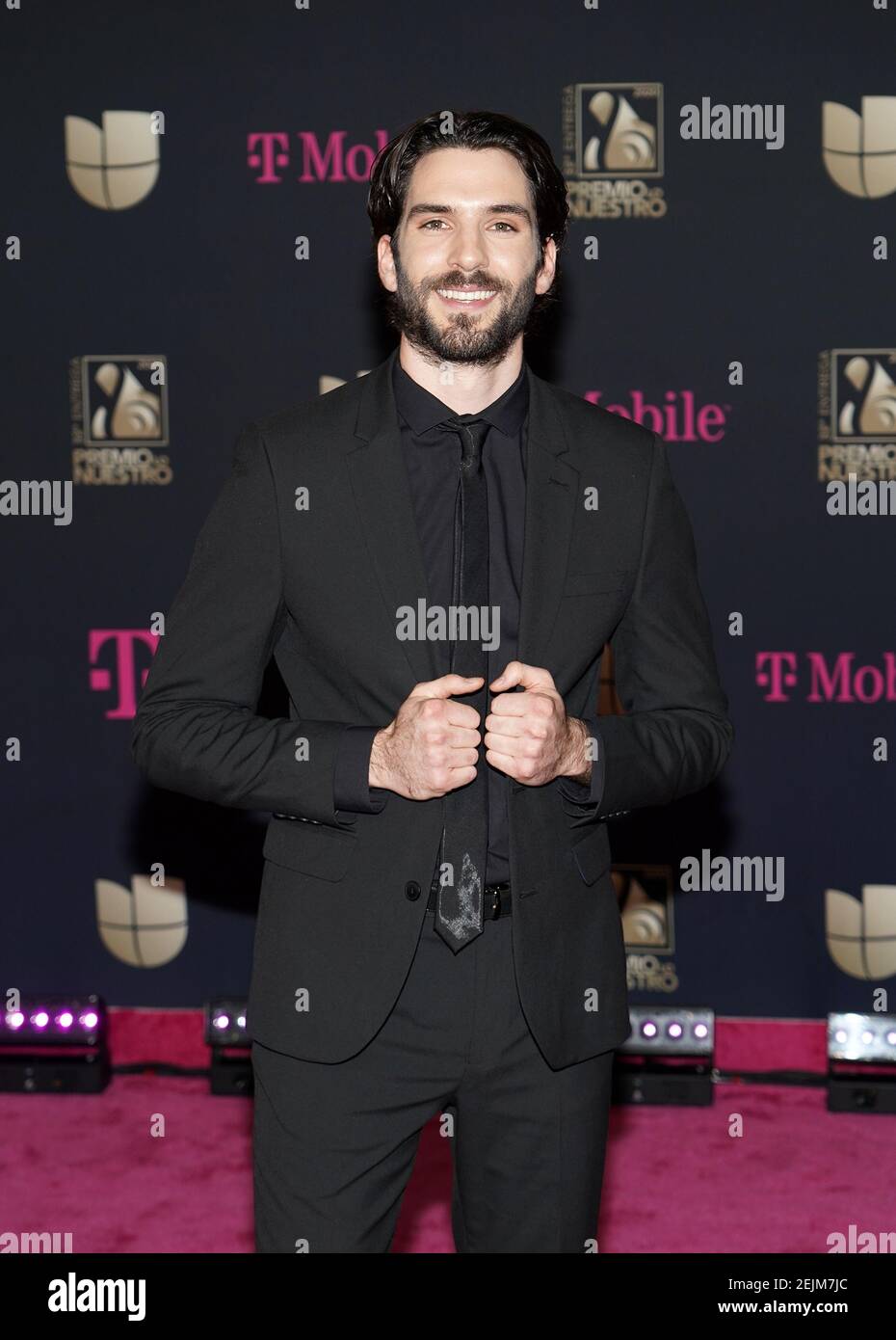MIAMI, FLORIDA - FEBRUARY 20: Alejandro Lopez attends Univision's ...