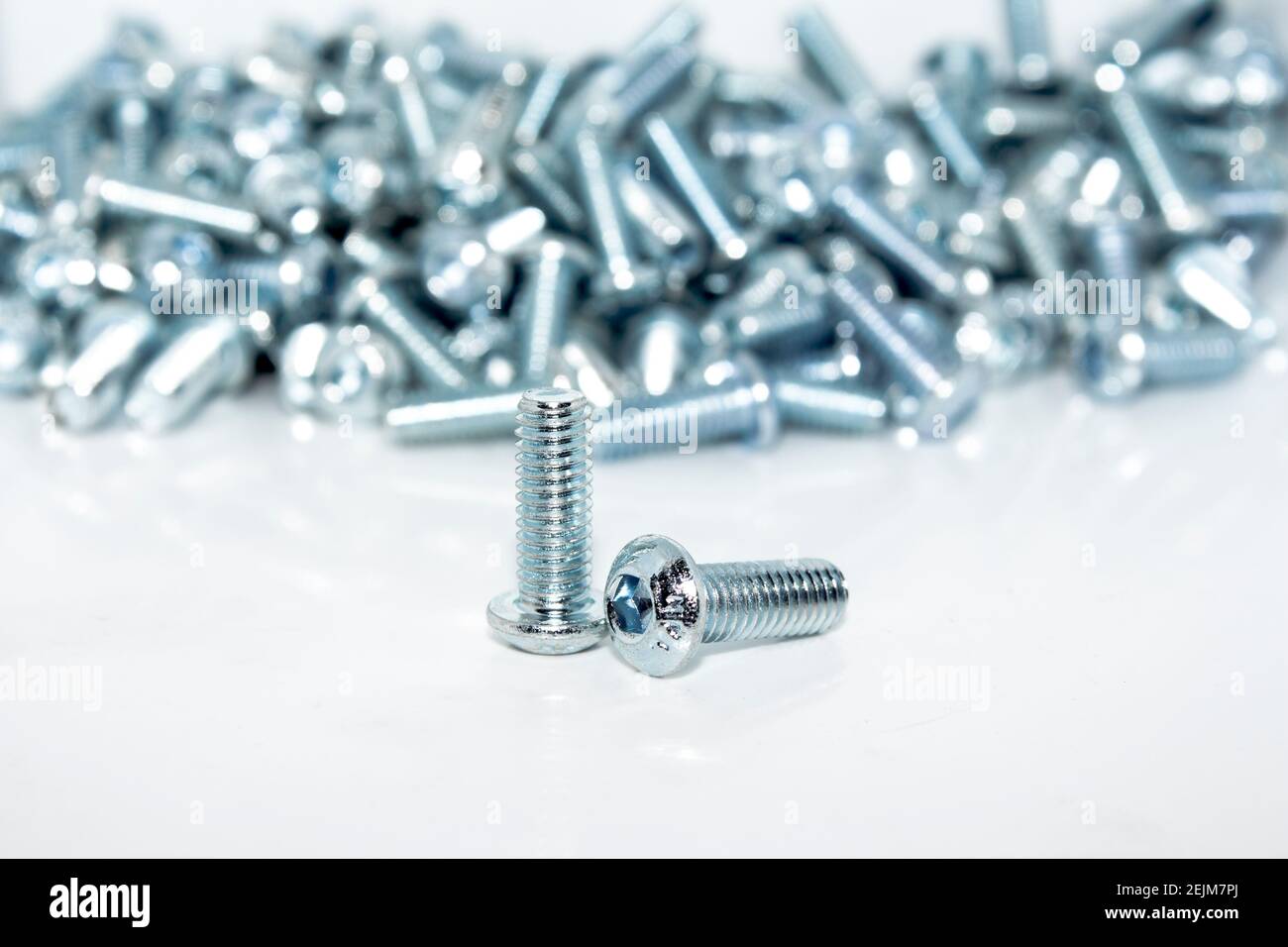 Galvanized screws hi-res stock photography and images - Alamy