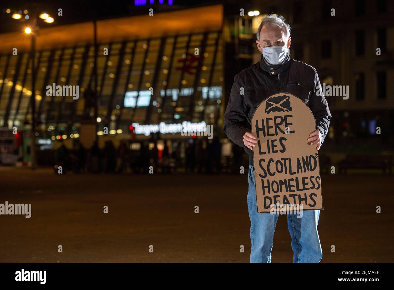 Sean clerkin protest for homeless people hi-res stock photography and ...