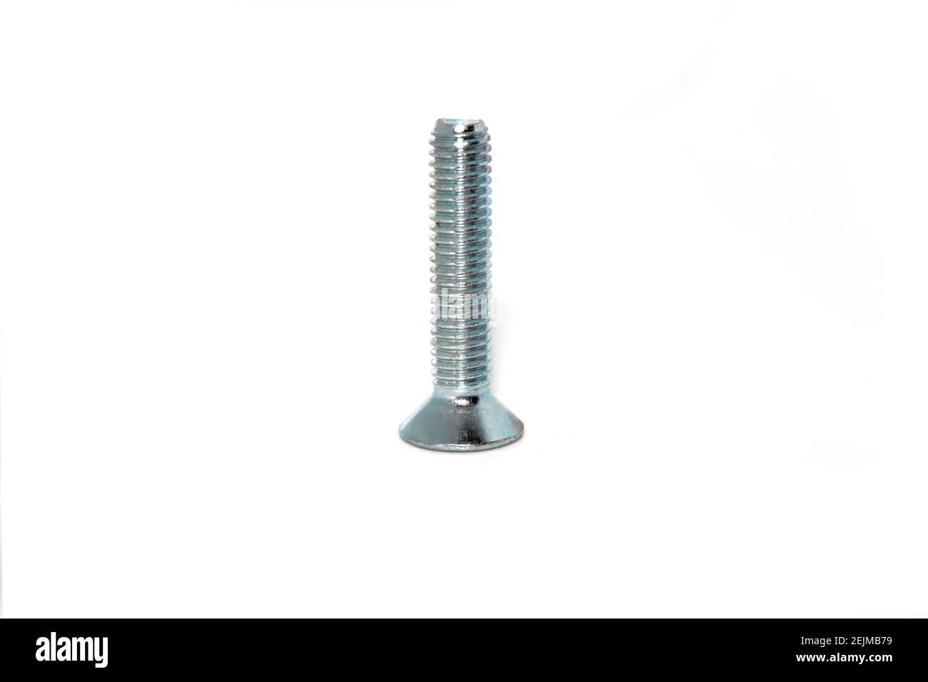 Single isolated galvanized industrial countersunk allen steel screw on ...