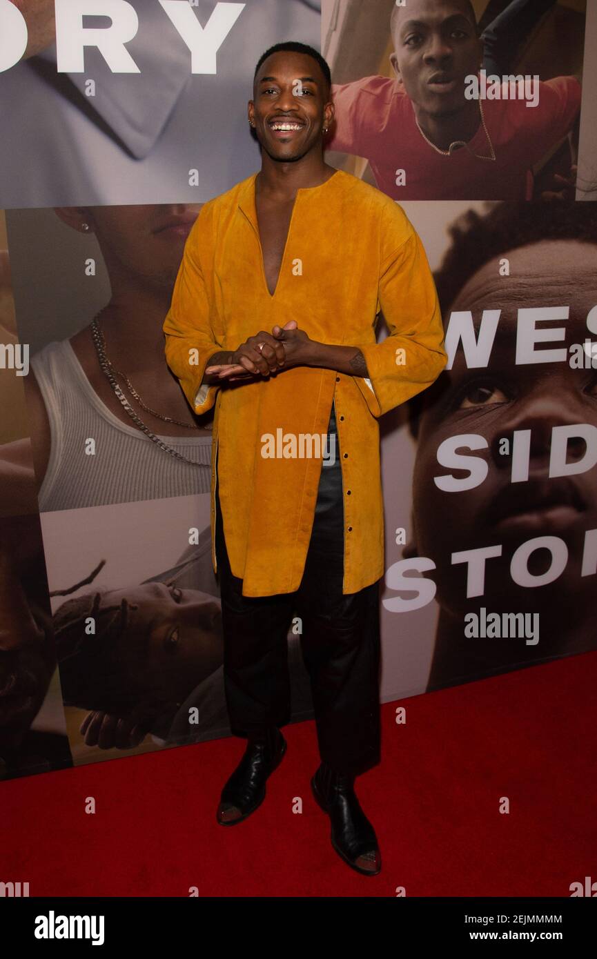 Britton Smith attends the opening night of "West Side Story" on ...
