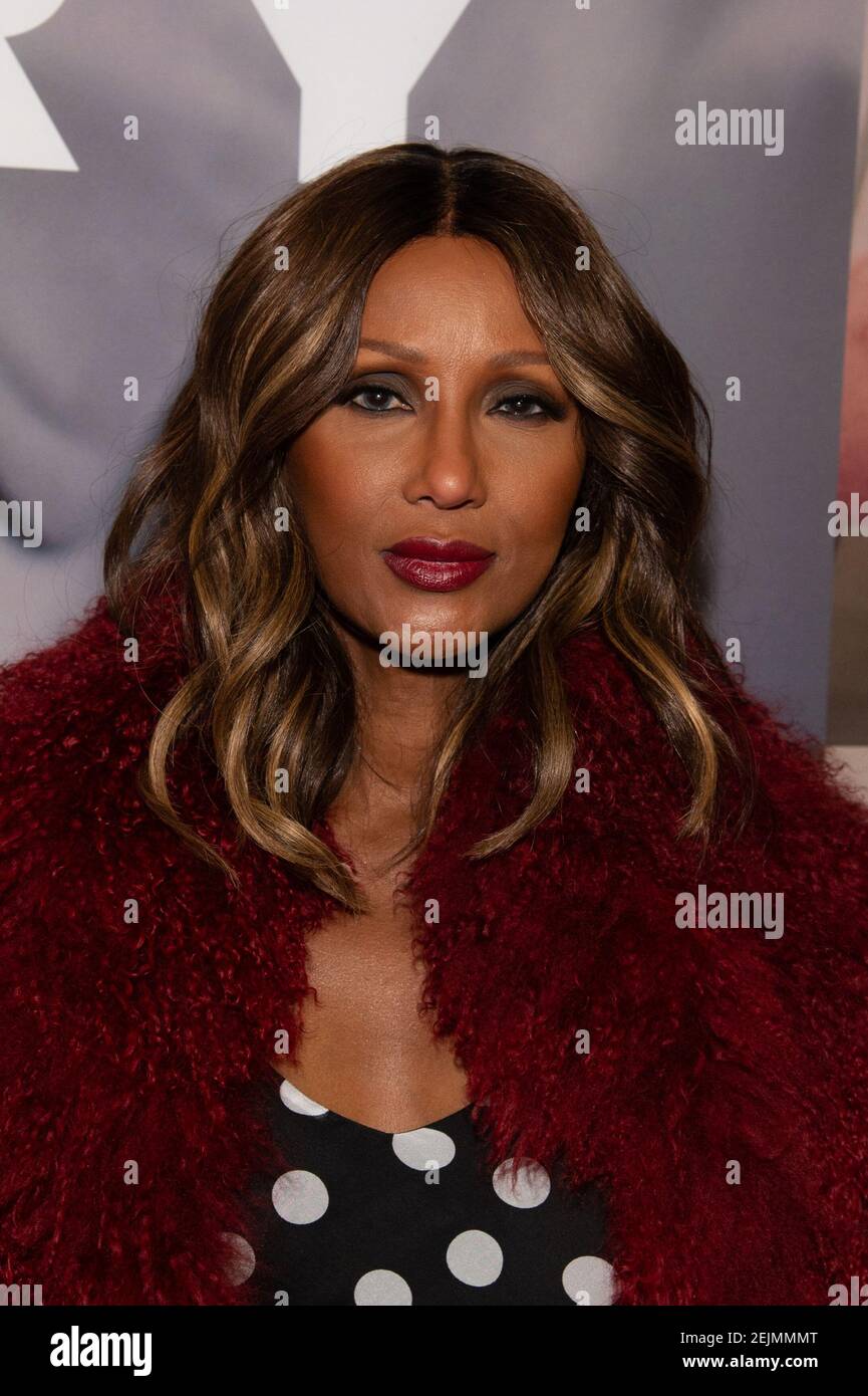 Iman attends the opening night of "West Side Story" on Broadway at The ...