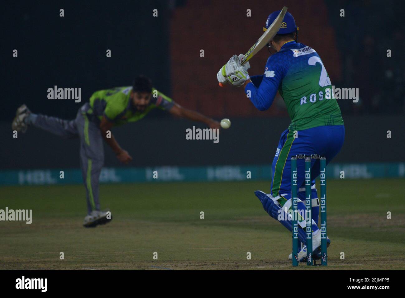 A view of T20 cricket match during the third match between Multan ...