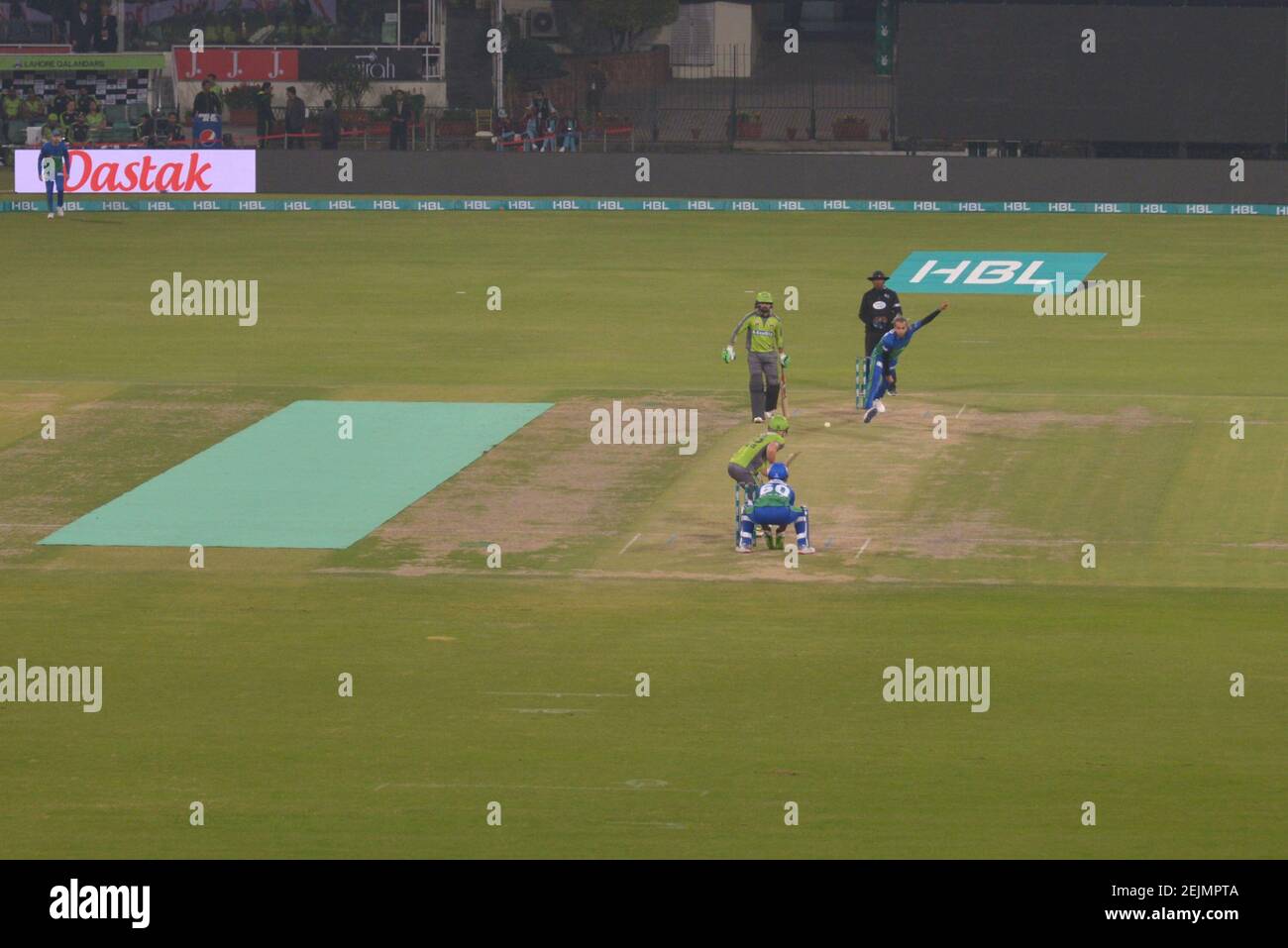 A view of T20 cricket match during the third match between Multan ...