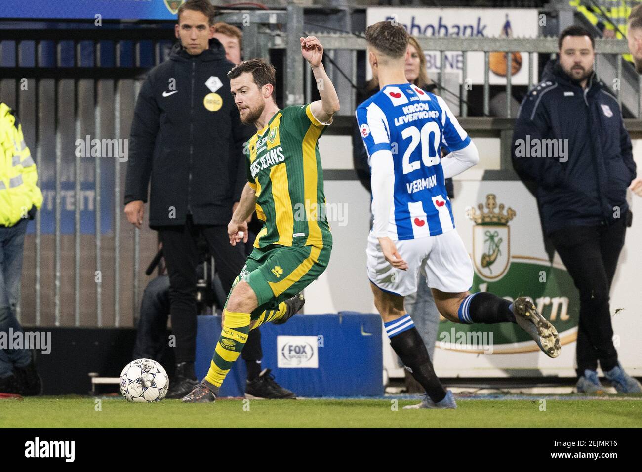HEERENVEEN, 22-02-2020 Abe Lenstra stadium , Dutch Eredivisie Football ...