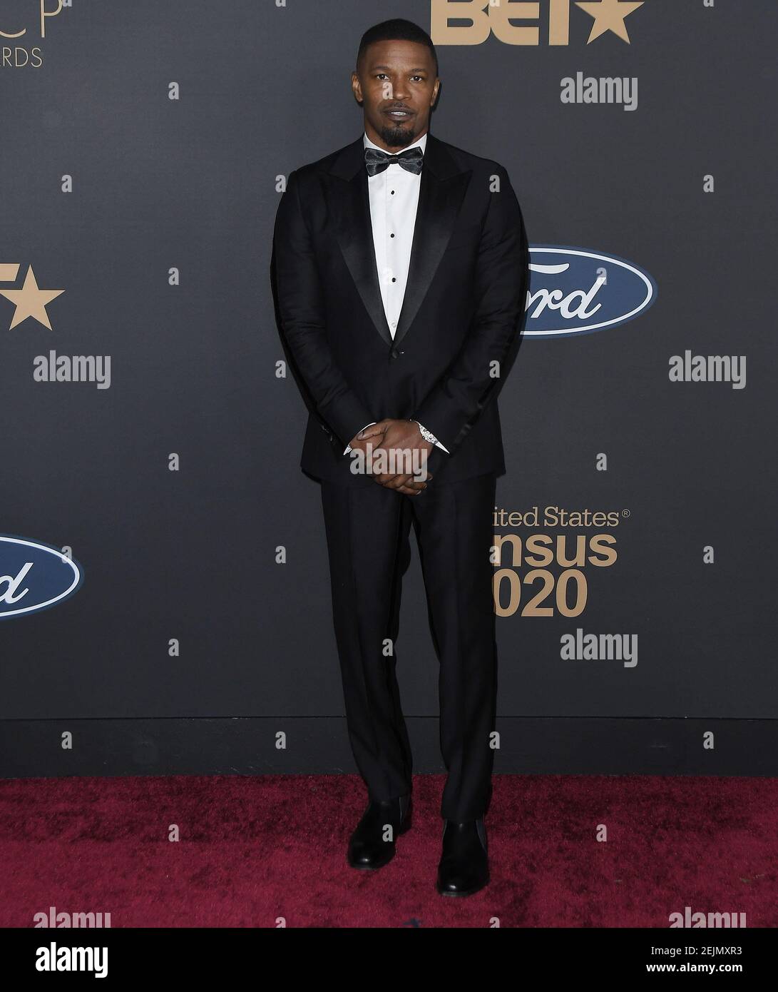 Jamie Foxx arrives at the 51st NAACP Image Awards held at the Pasadena Civic Auditorium in ...