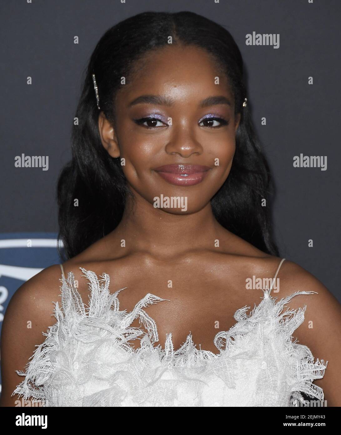 Marsai Martin arrives at the 51st NAACP Image Awards held at the ...