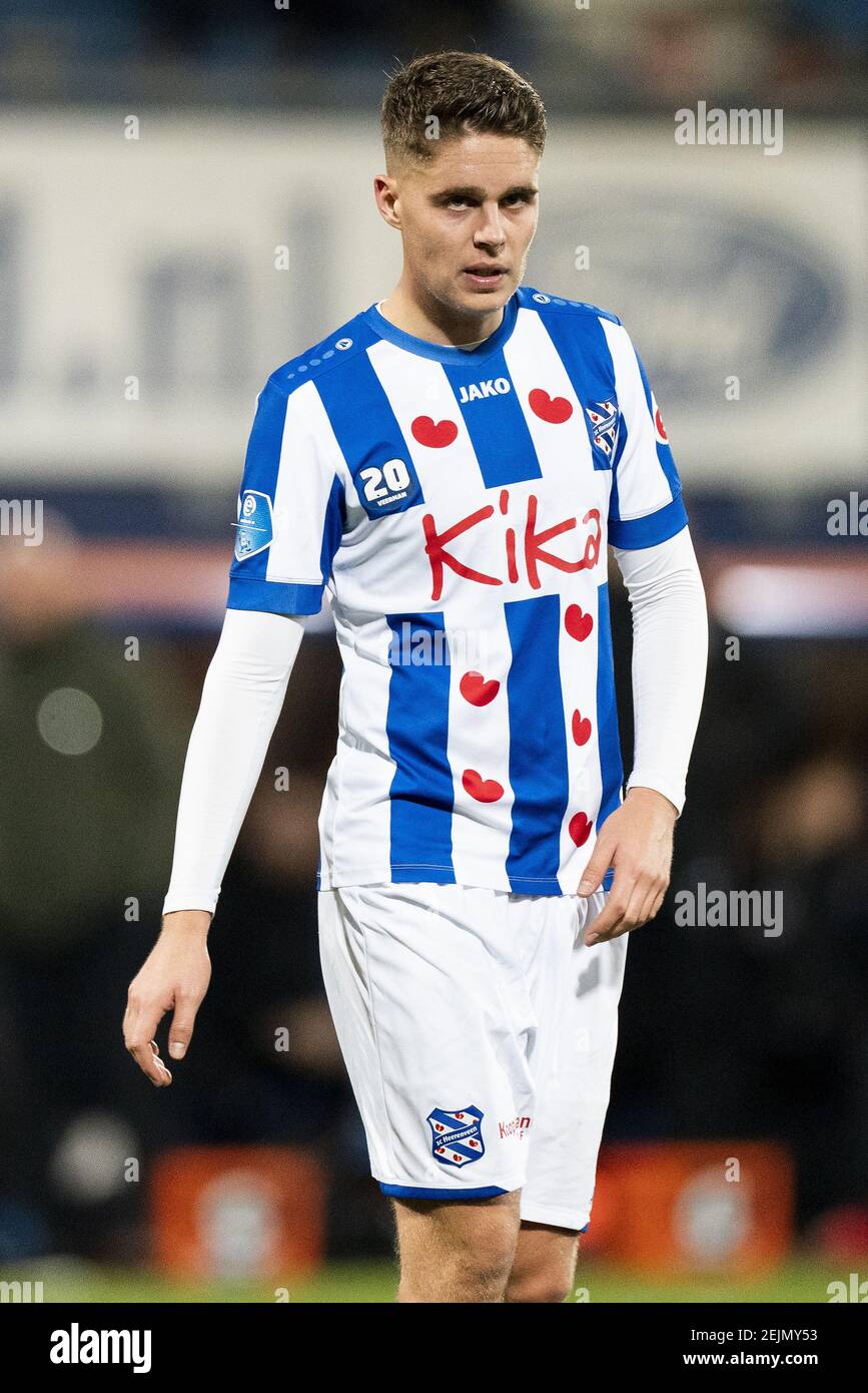 HEERENVEEN, 22-02-2020 Abe Lenstra stadium , Dutch Eredivisie Football ...