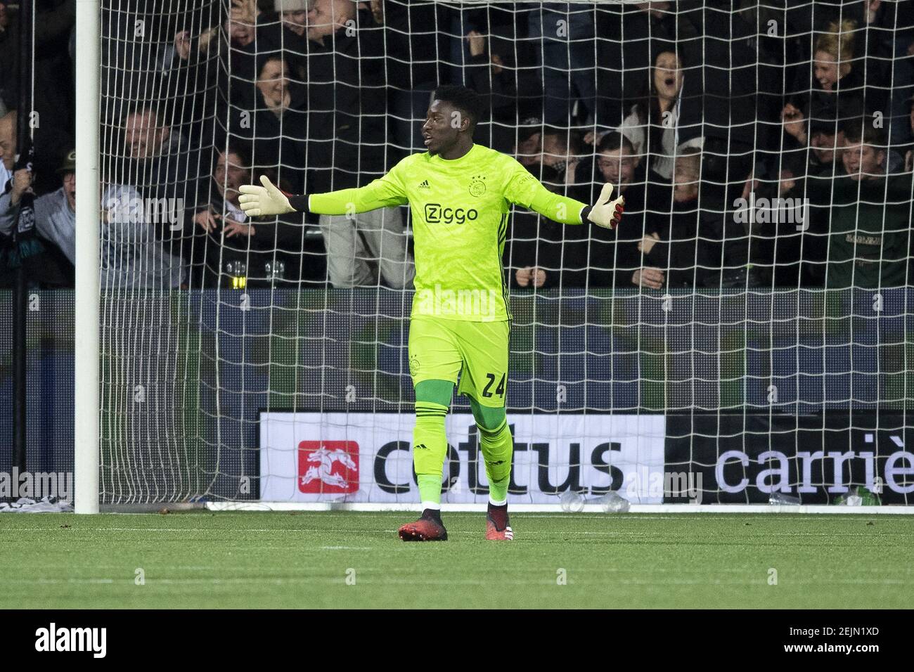 ALMELO , 23-02-2020 , Erve Asito Stadium , Season 2019 / 2020 , Dutch ...