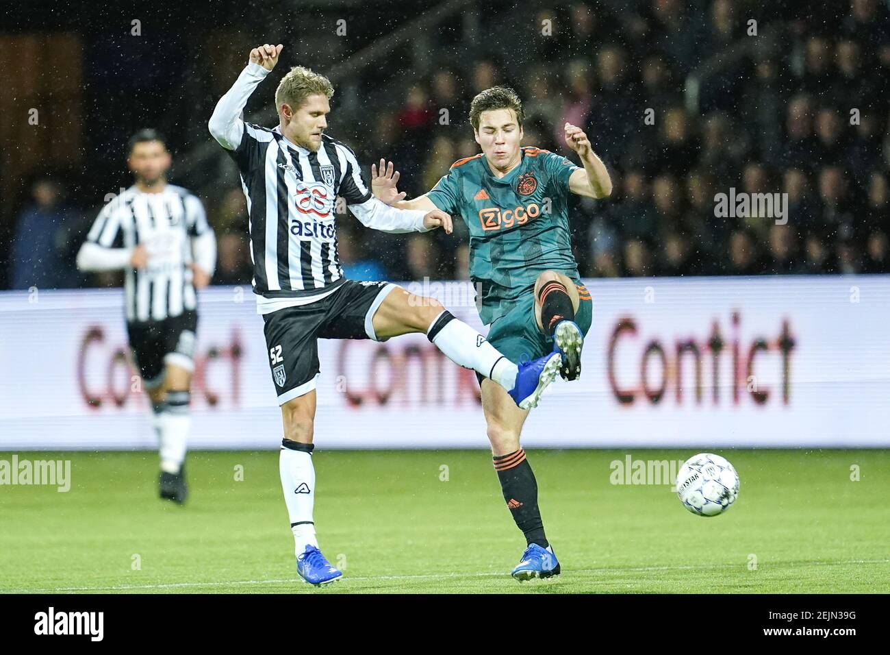 ALMELO , 23-02-2020 , Erve Asito Stadium , Season 2019 / 2020 , Dutch ...