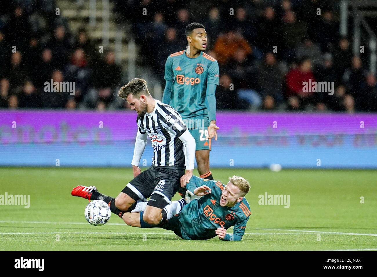 ALMELO , 23-02-2020 , Erve Asito Stadium , Season 2019 / 2020 , Dutch ...