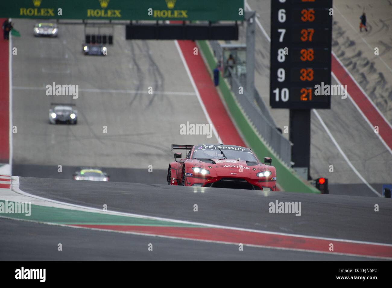 February 23, 2020: TF SPORT Salih Yoluc (Driver 1), Charles Eastwood ...