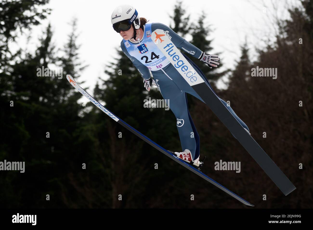 Logan Sankey of United States of America competes during the FIS Ski ...