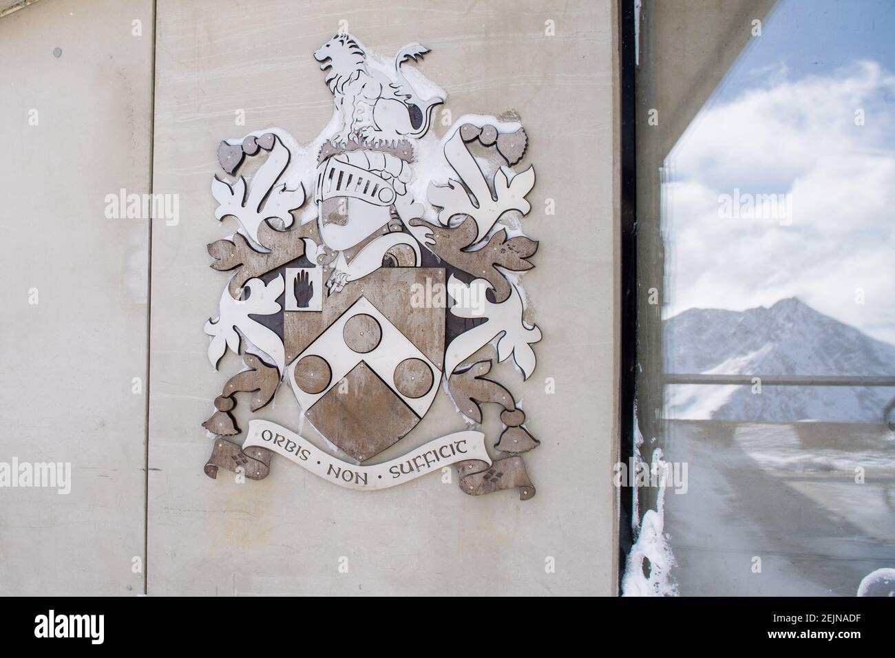 A general view of the James Bond museum 007 elements in Solden, Austria ...