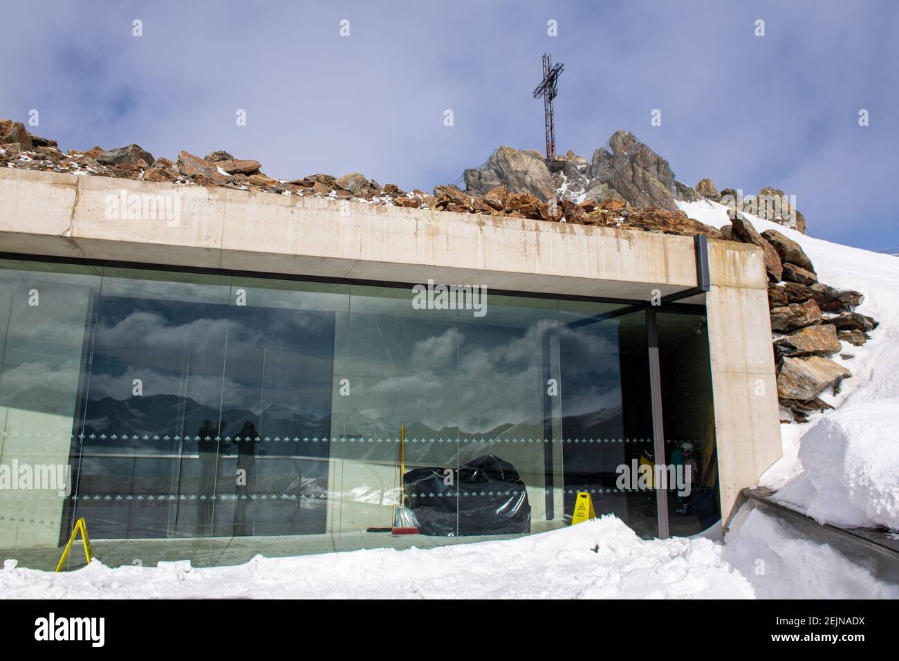 A general view of the James Bond museum 007 elements in Solden, Austria ...