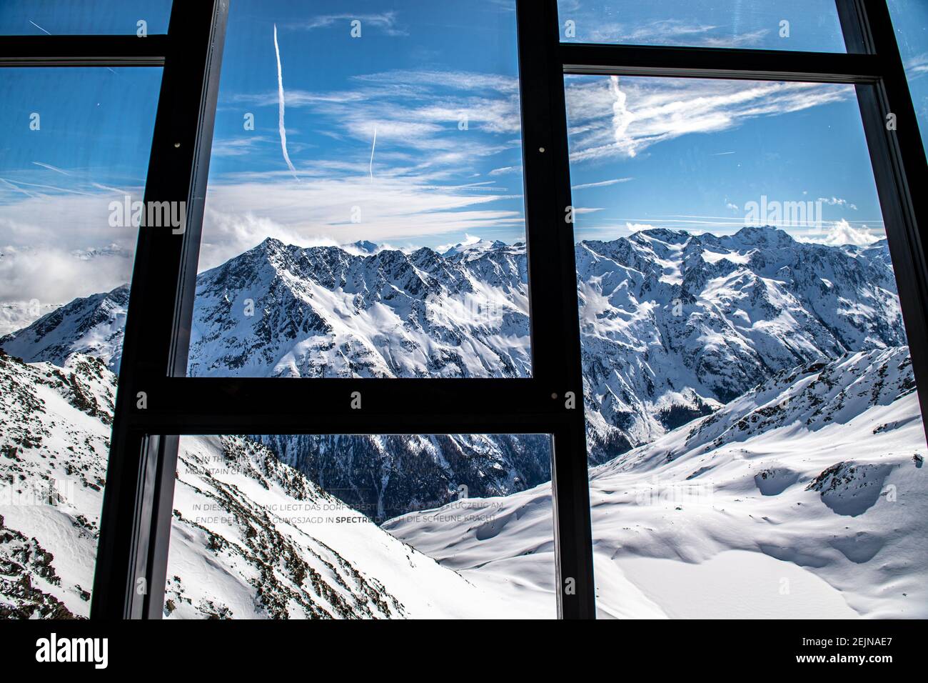 A general view of the James Bond museum 007 elements in Solden, Austria ...