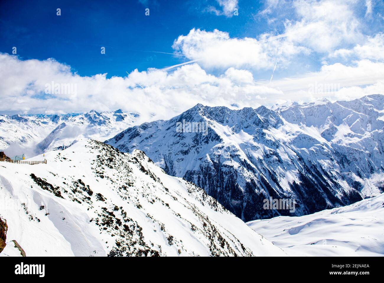 A general view of Solden, Austria (Photo by DPPA/Sipa USA Stock Photo ...