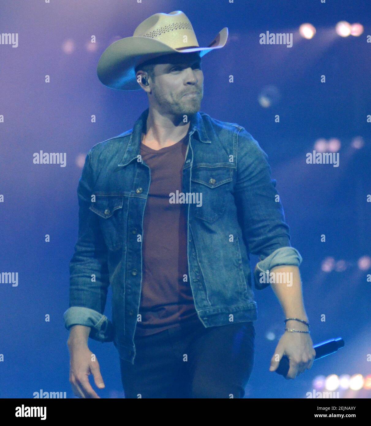 February 13, 2020: Country singer Dustin Lynch performs at The Sylvee ...