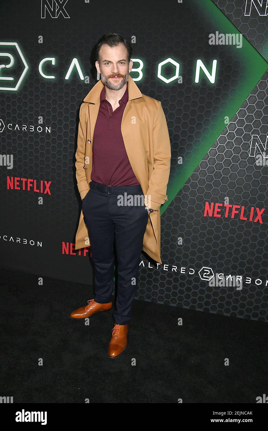 actor Torben Liebrecht attends NETFLIX'S "Altered Carbon" Season 2 ...