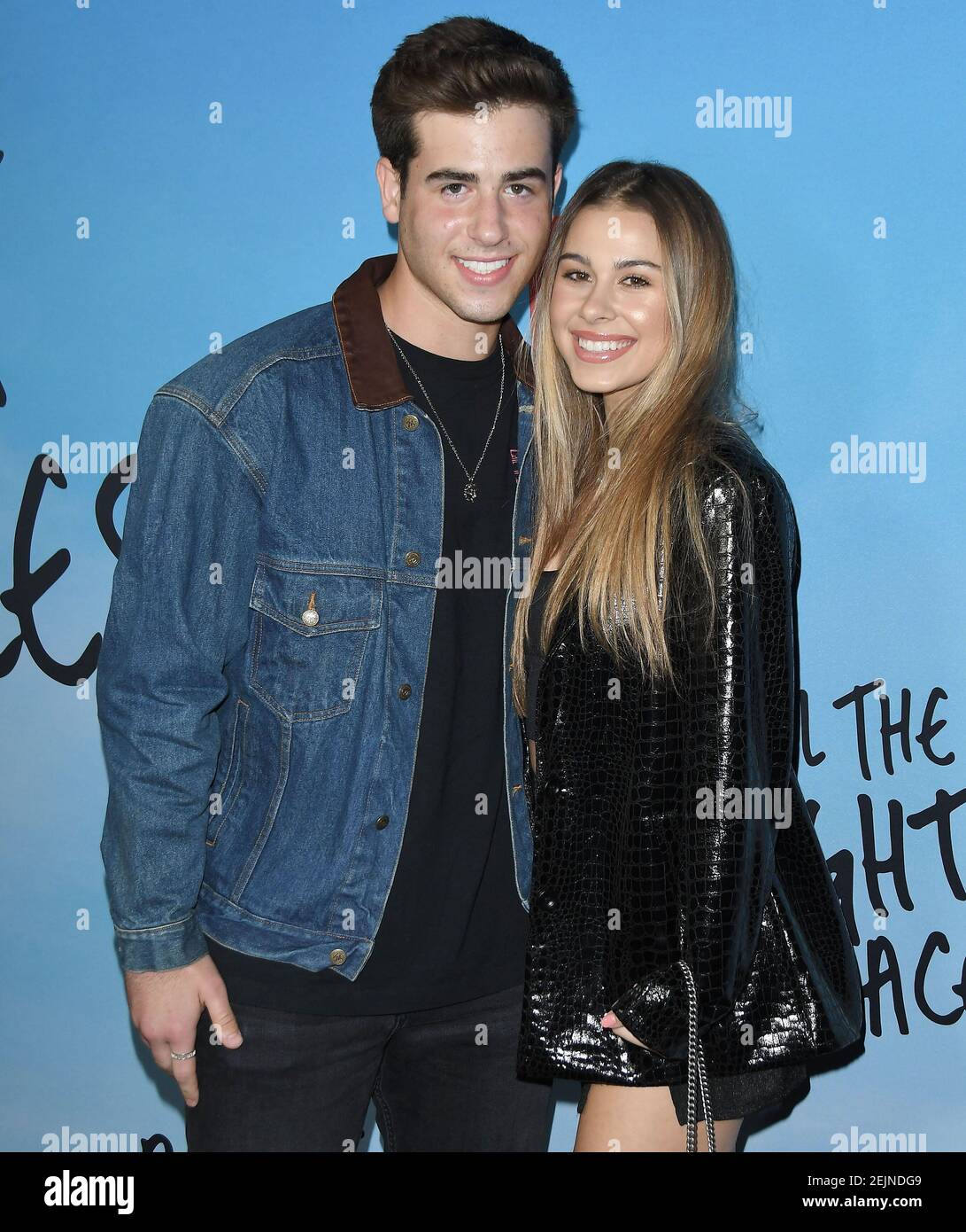 (L-R) Adi Fishman and Emily Alexander at the Netflix’s ALL THE BRIGHT ...