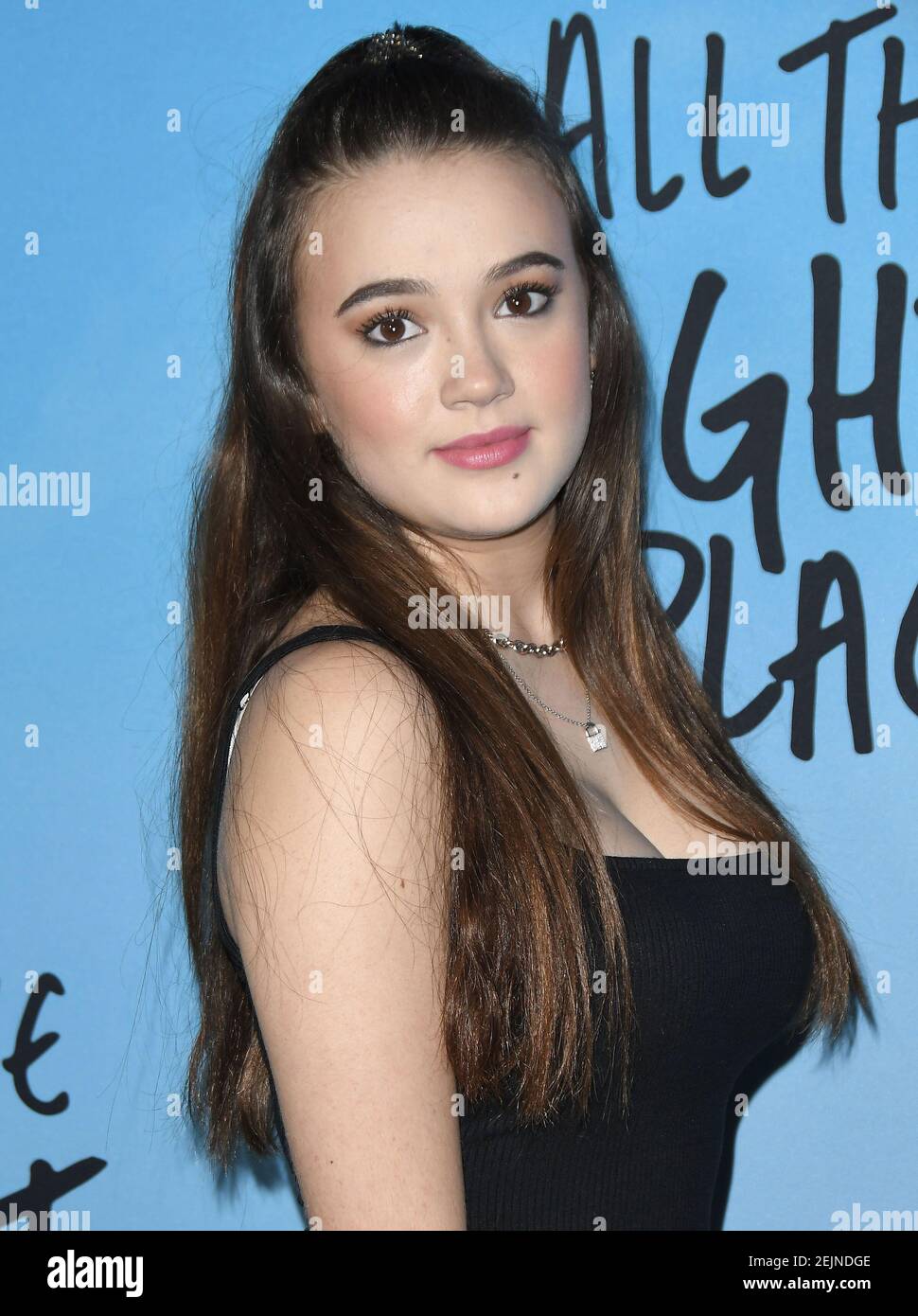 Fiona Frills arrives at the Netflix’s ALL THE BRIGHT PLACES Screening ...