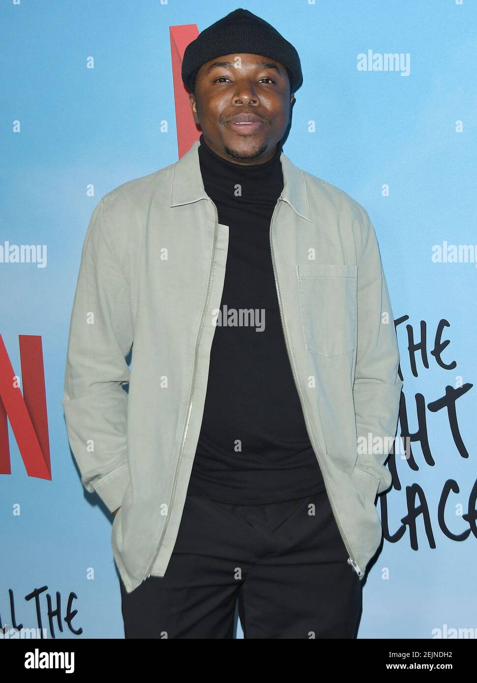 Denny Love arrives at the Netflix’s ALL THE BRIGHT PLACES Screening ...