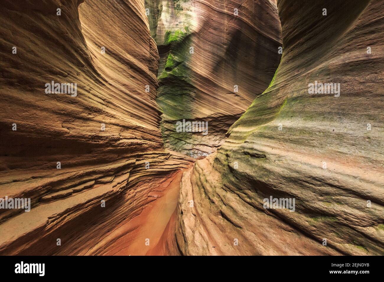 Shaanxi,CHINA-Ganquan yucha grand canyon is a canyon located in Yucha ...