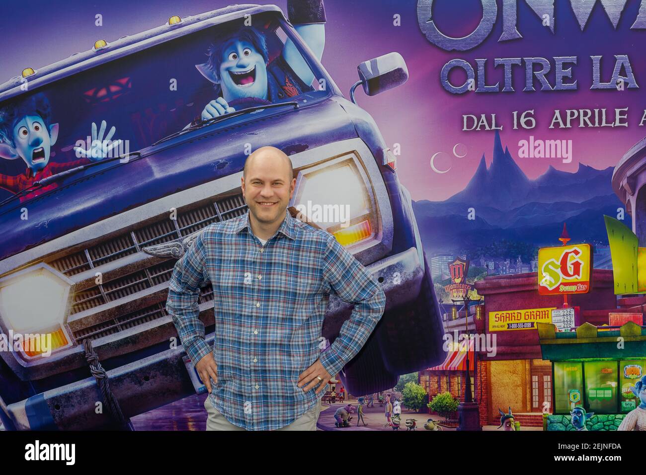 Dan Scanlon, director of the animated film "Onward - Beyond the magic ...