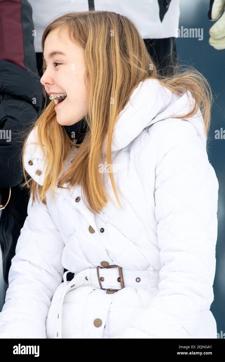Princess Ariane of the Netherlands during the annual winter Royal ...