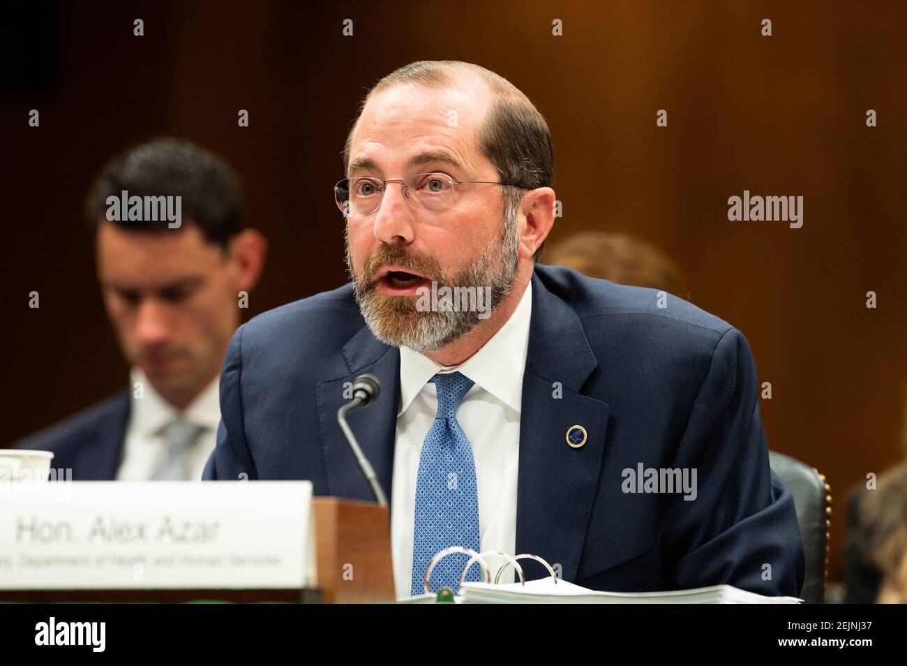 February 25, 2020 - Washington, DC, United States: Alex Azar, Secretary ...