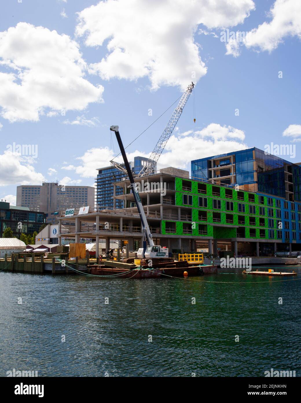 Halifax shore Port construction site 2019 Building new iconic ...