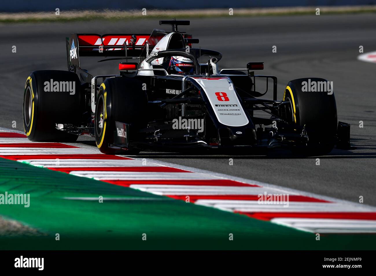 #08 Romain Grosjean, Haas F1 Team. Formula 1 World championship 2020 ...