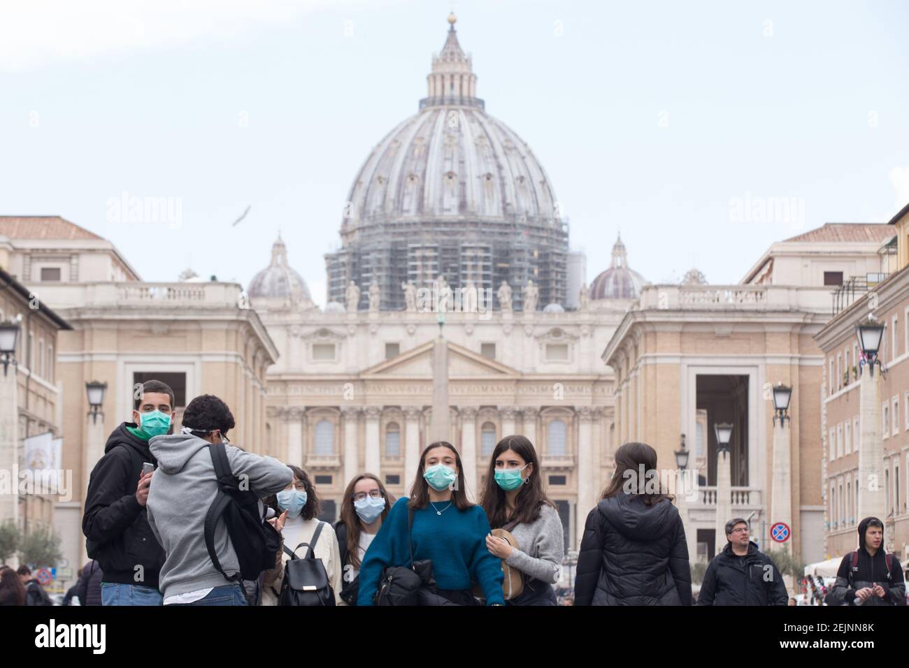 People wear antivirus masks to protect themselves from Coronavirus ...