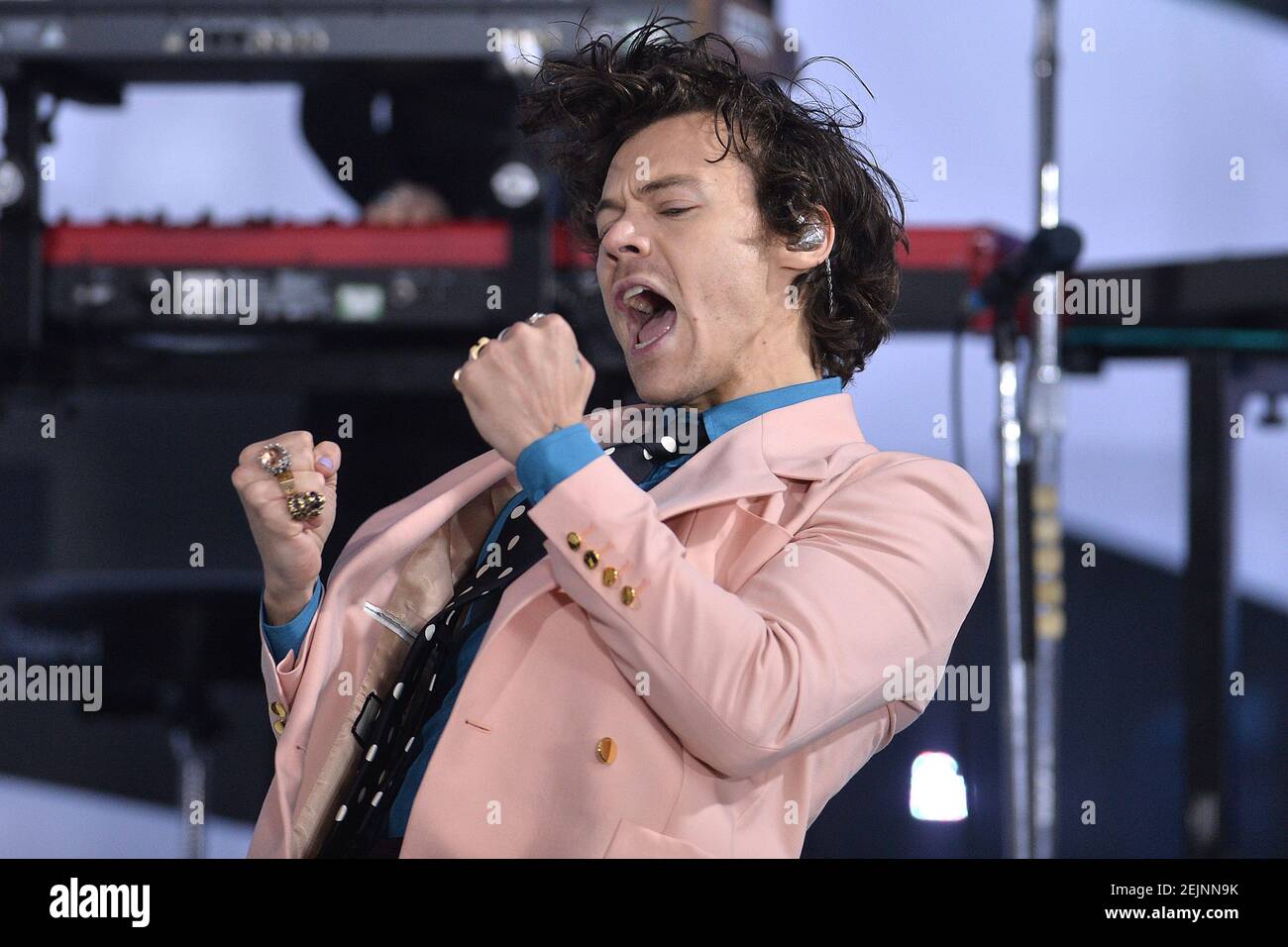 Singer Harry Styles performs live on NBC’s TODAY show at Rockefeller ...