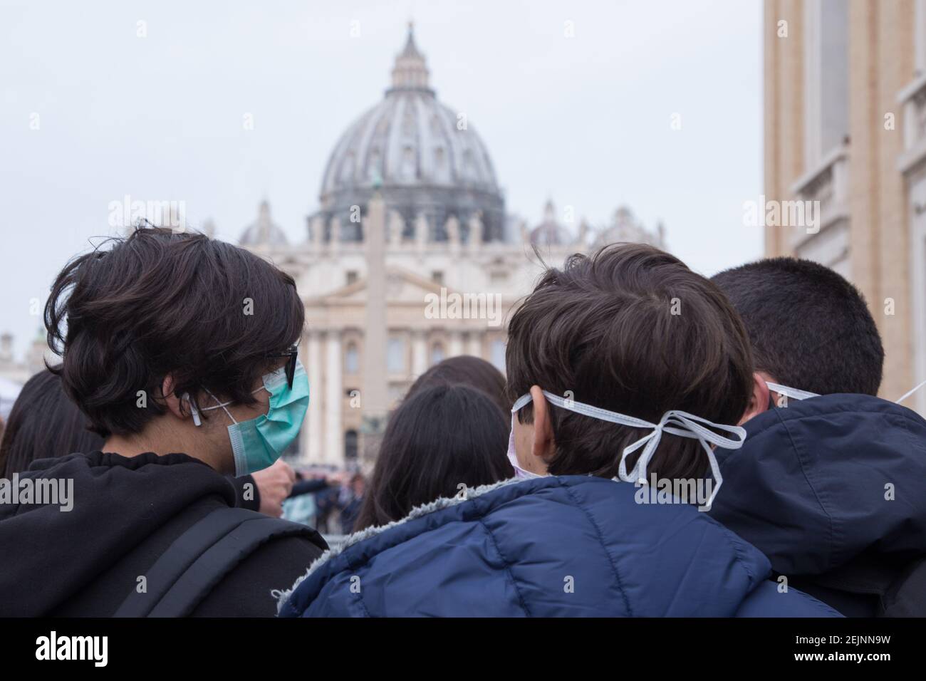 People wear antivirus masks to protect themselves from Coronavirus ...