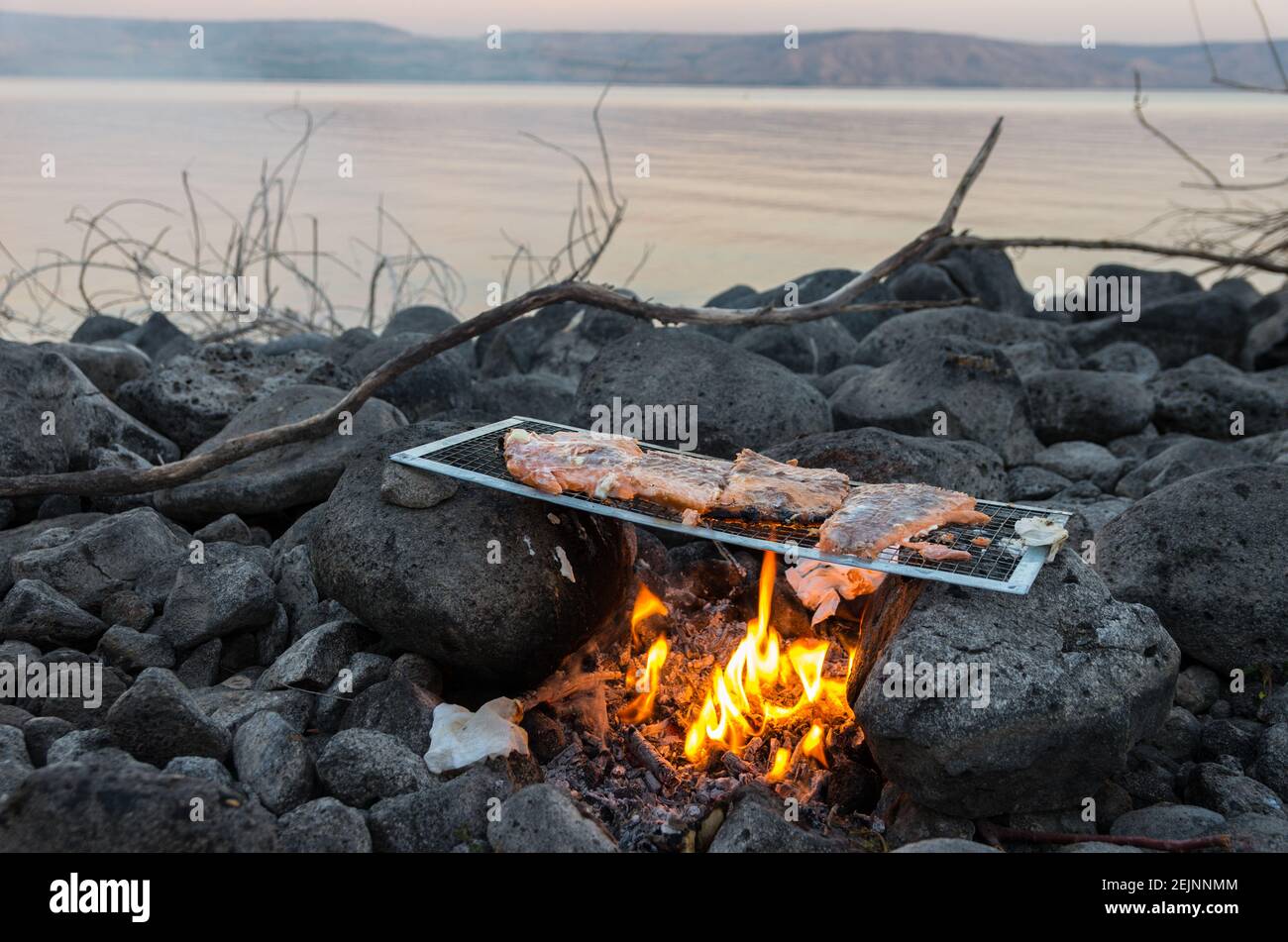 Sea of galilee fishing hi-res stock photography and images - Alamy