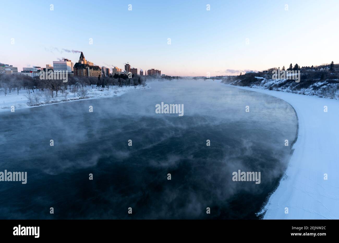 Saskatchewan city freezing hi-res stock photography and images - Alamy