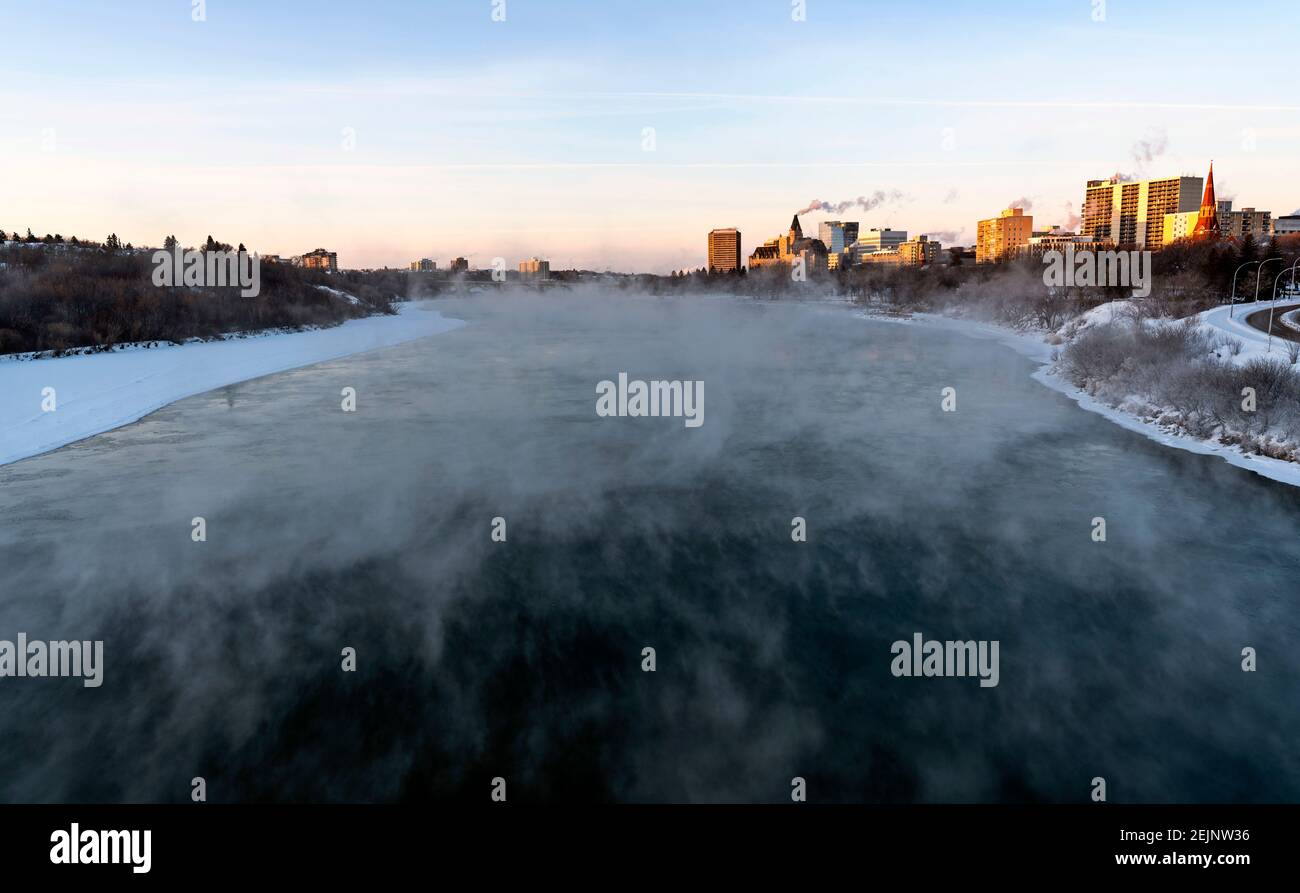 Saskatchewan city freezing hi-res stock photography and images - Alamy