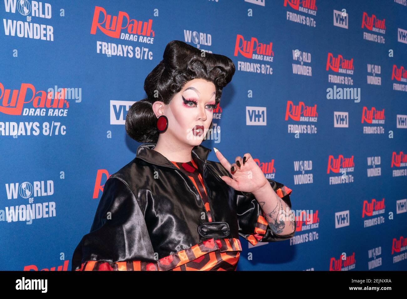Aiden Zhane attends "RuPaul's Drag Race” Season 12 Premiere Event at ...