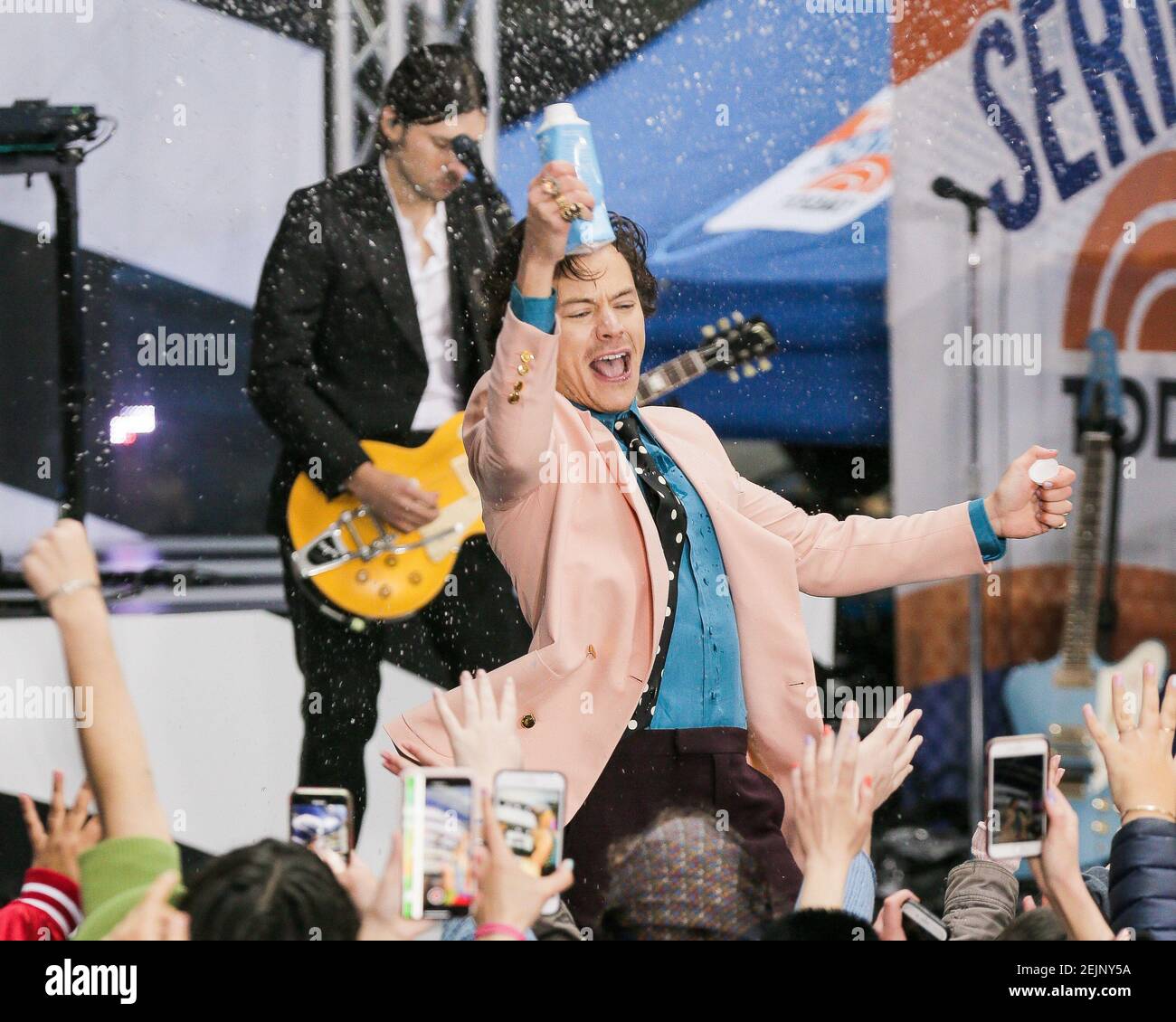 MANHATTAN, NEW YORK CITY, NEW YORK, USA - FEBRUARY 26: Harry Styles ...