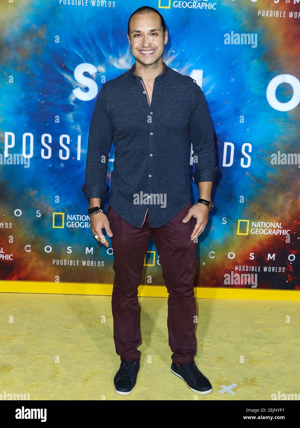 WESTWOOD, LOS ANGELES, CALIFORNIA, USA - FEBRUARY 26: Jaylen Moore ...