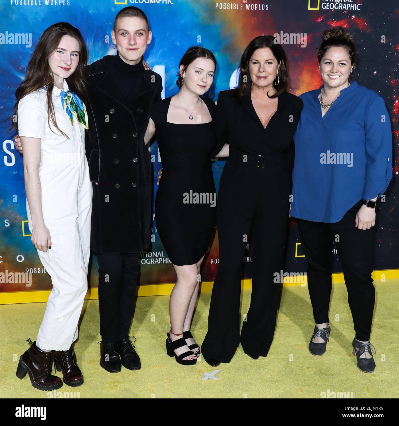 WESTWOOD, LOS ANGELES, CALIFORNIA, USA - FEBRUARY 26: Marcia Gay Harden ...