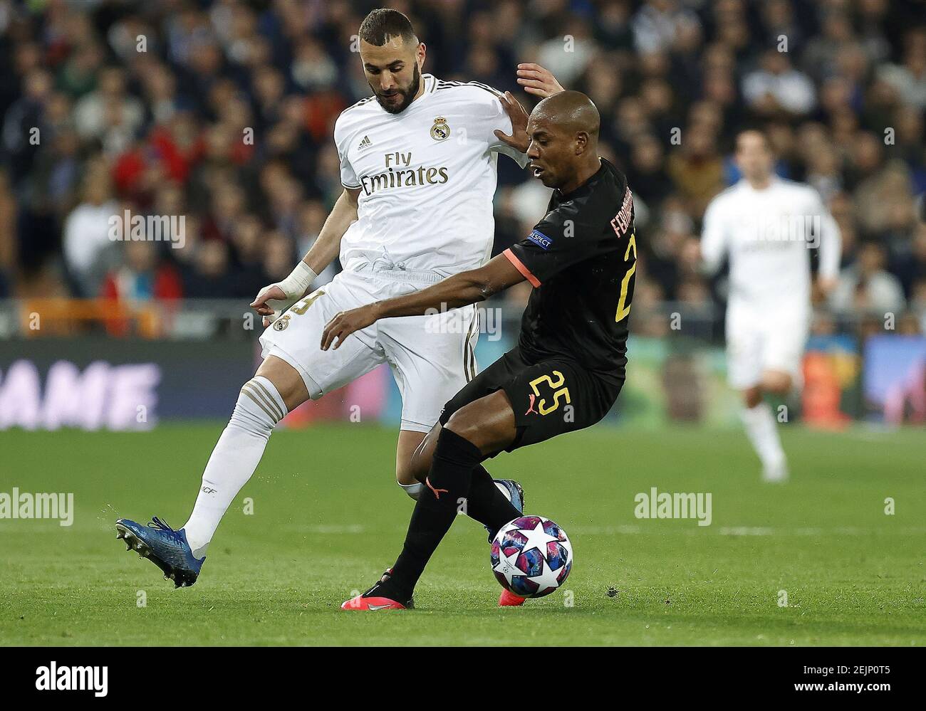 Real Madrid CF's Karim Benzema during UEFA Champions League match ...