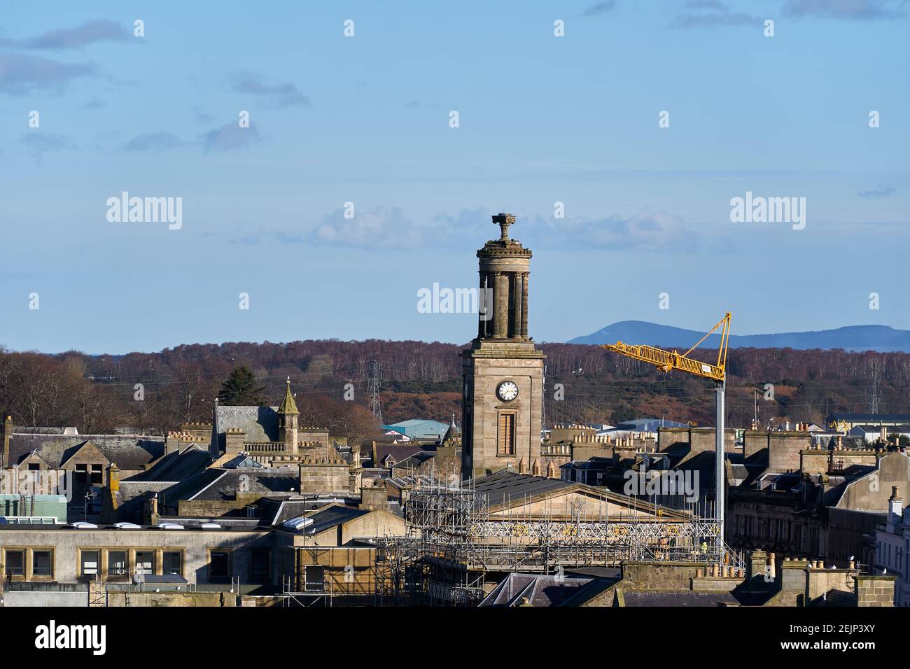 22 February 2021. High Street, Elgin, Moray, Scotland, UK. This is a ...
