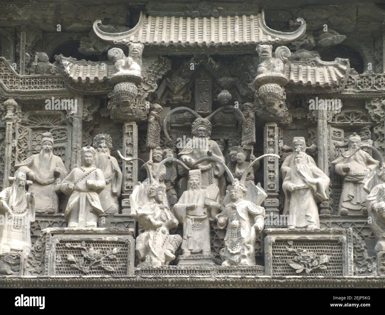 Guangdong,CHINA-Chen Clan Temple is also called Chen Clan Academy, which is one of the biggest ...