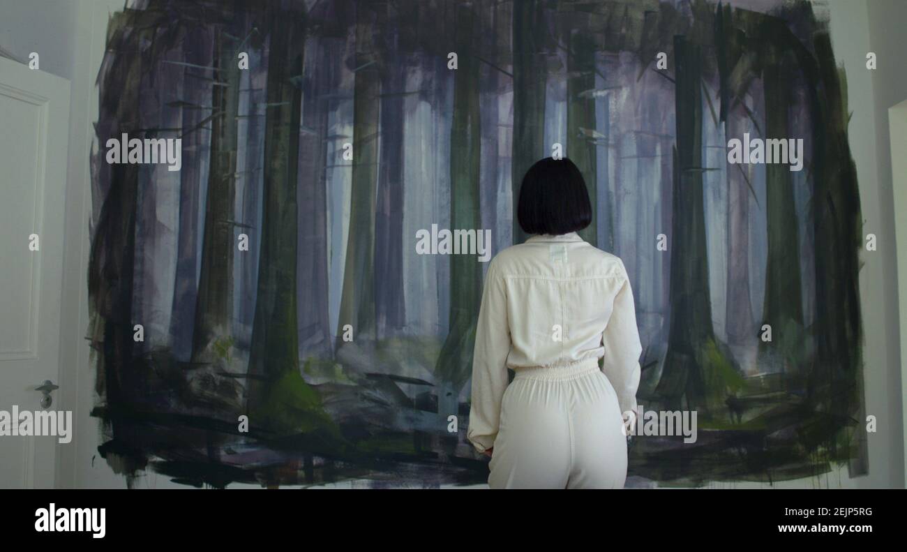 BEHIND HER EYES, Eve Hewson (back to camera), (Season 1, ep. 102, aired ...