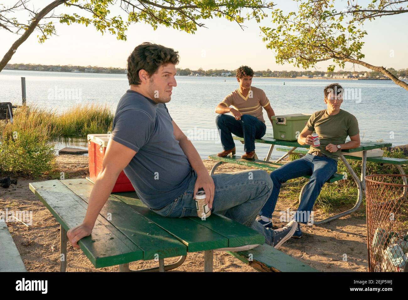 BRIDGE AND TUNNEL, from left: Brian Muller, Jan Luis Castellanos, Sam ...