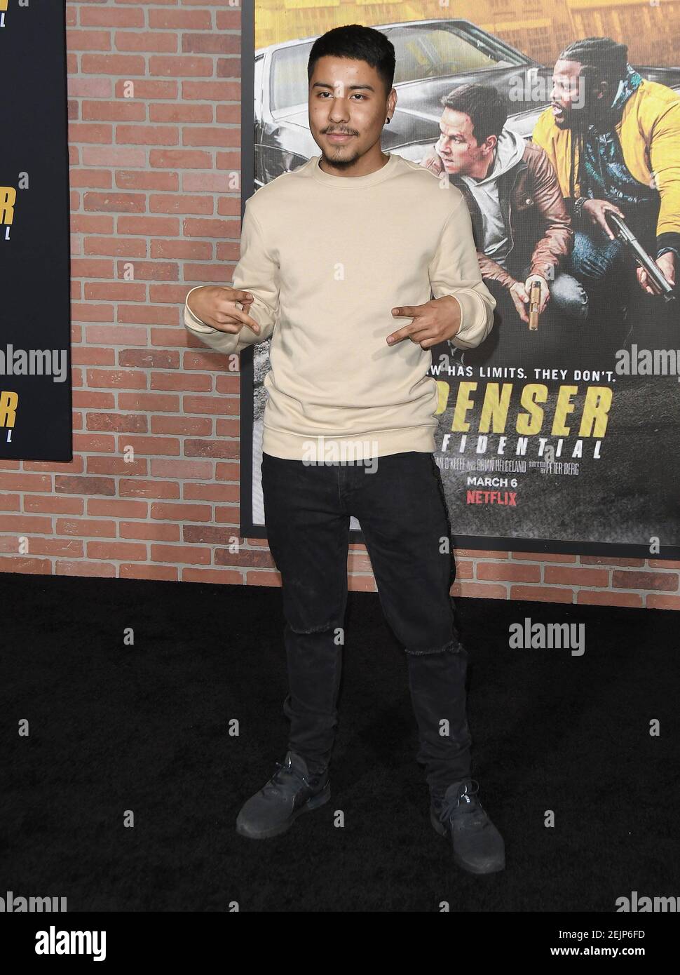 Jonathan Chavez arrives at the Netflix’s SPENSER CONFIDENTIAL Premiere ...