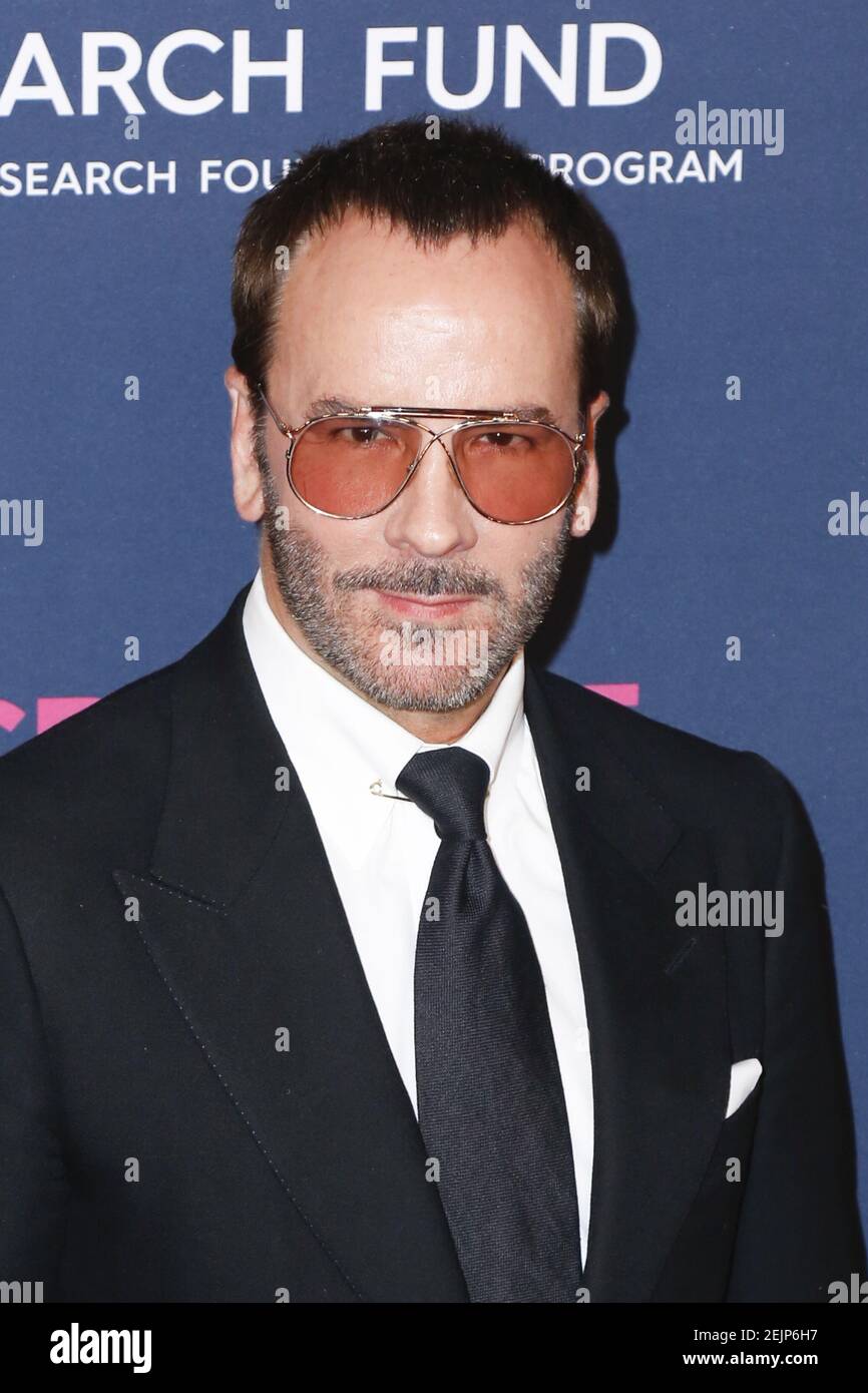 Tom Ford walking the red carpet at The Women's Cancer Research Fund's ...