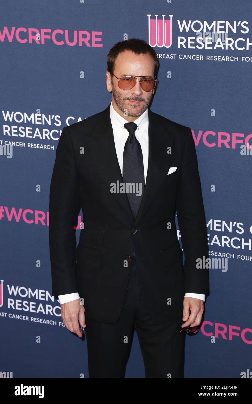 Tom Ford walking the red carpet at The Women's Cancer Research Fund's ...